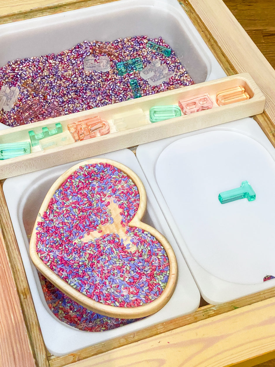 USA Made Flisat Inserts for Sensory Table – ButtonandBug